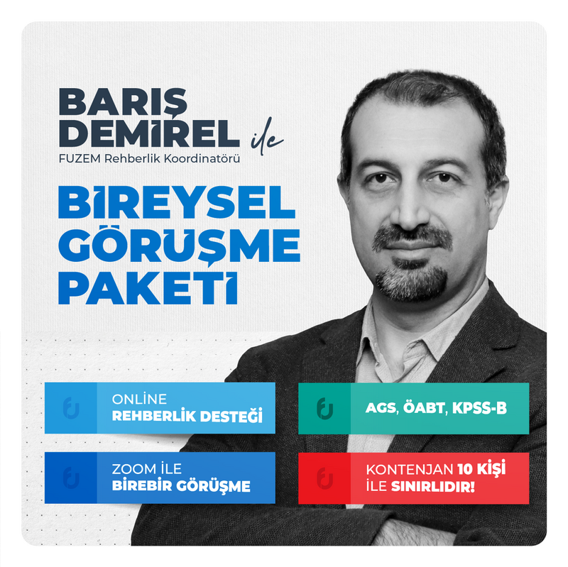 Farklı UZEM'in Uzman Rehberlik Birimi ile Bireysel Rehberlik Görüşmesi