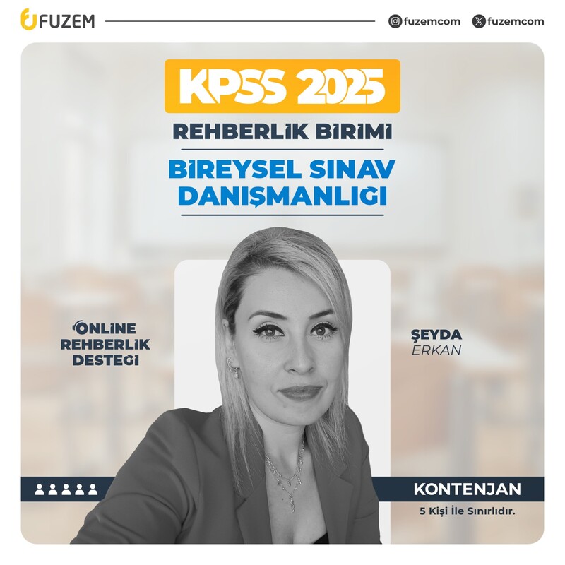 Farklı UZEM'in Uzman Rehberlik Birimi ile Sınavlara Hazırlan